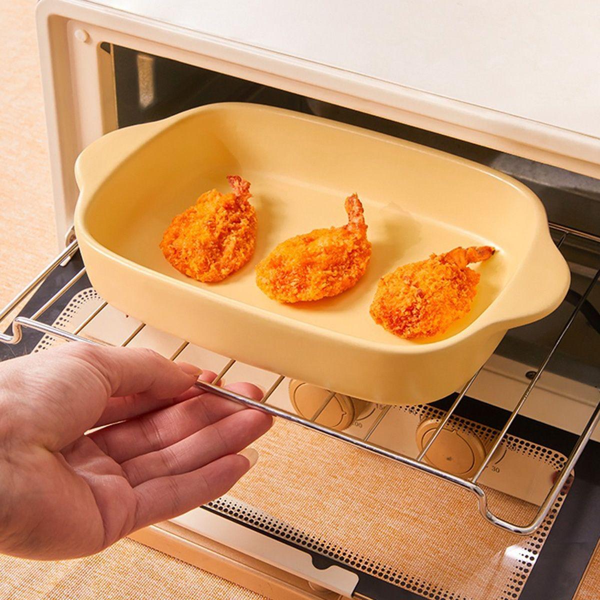 Ceramic Baking Plate with Two Handles | Giftopia - Hong Kong's largest gift customization company